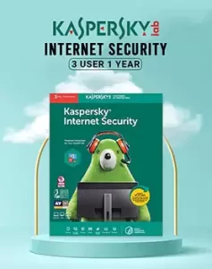 Kaspersky Internet Security 3 User 1 Year – Touch Tech